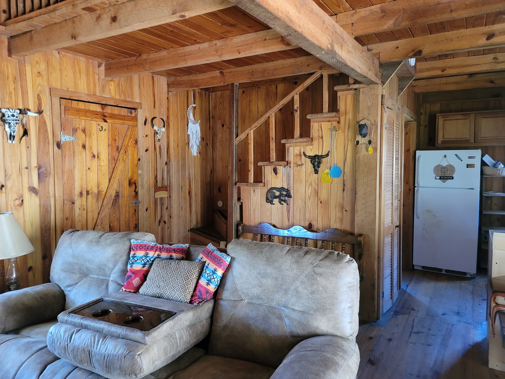 Our Rustic Rental Log Cabin – Hammer's Hideaway Campground
