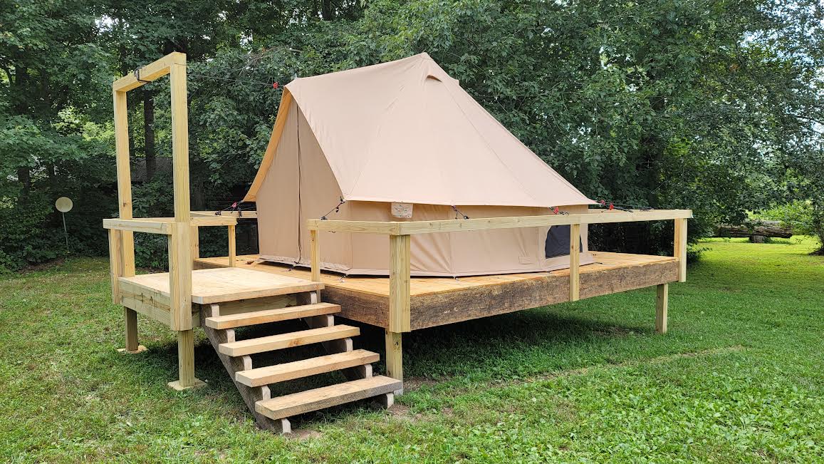 Primitive Tent Camping Area – Hammer's Hideaway Campground
